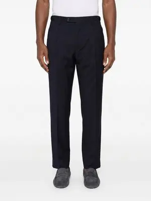 Barena Venezia Virgin Wool Tailored Trousers - Blue