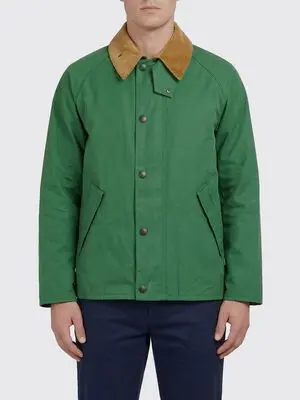Barbour Waxed Cotton Transporter Jacket - Green