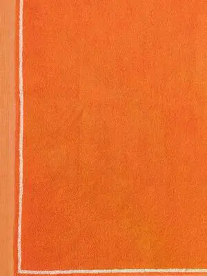 Versace Logo-detail Towel - Orange