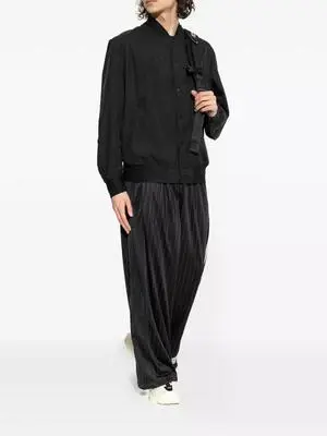 Y3 Collegiate Ribbed Bomber Jacket