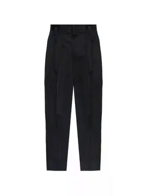 JIL SANDER Pleated Trousers - Black