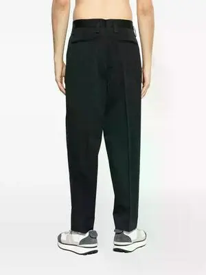 JIL SANDER Pleated Trousers - Black