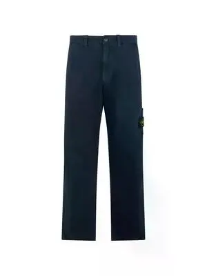 Stone Island Logo Patch Trousers