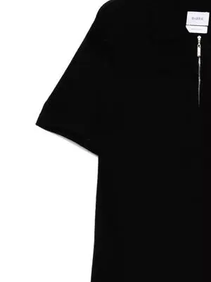 BARRIE B-label Cashmere Polo Shirt - Black