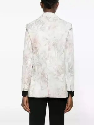Max Mara Floral Print Blazer