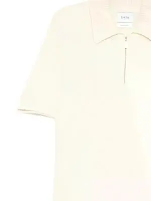 BARRIE B-label Cashmere Polo Shirt - Neutrals