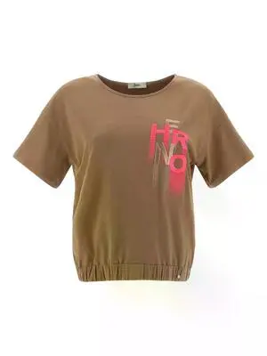 Herno Logo Crew-neck Top