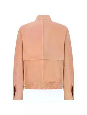 SALVATORE SANTORO Short-sleeve Leather Jacket