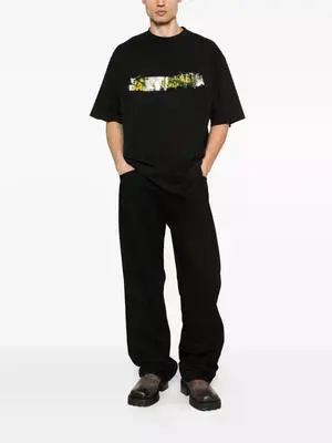 Balenciaga Distressed Graphic T-shirt