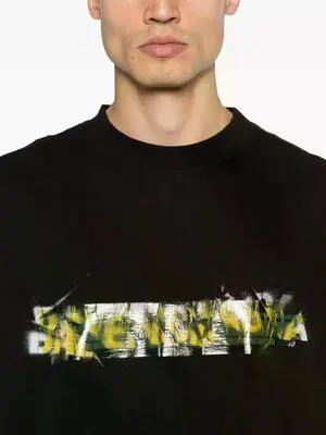 Balenciaga Distressed Graphic T-shirt