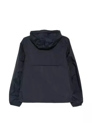 K-WAY Hooded Zip Jacket - Blue