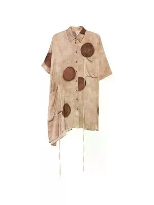 UMA WANG Thetis Dot-print Top