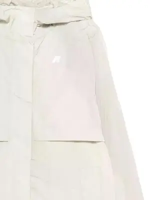 K-WAY Hooded Jacket - Neutrals