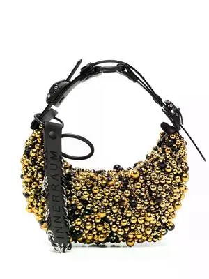 INNERRAUM Beaded Shoulder Bag - Gold