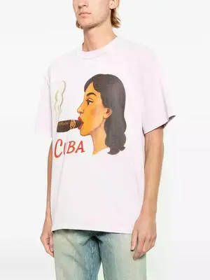 MELT Graphic-print T-shirt - Pink