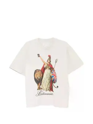 MELT Graphic-print T-shirt - Neutrals