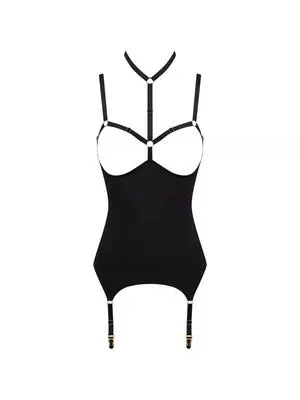 MAISON CLOSE Ring Detail Body - Black