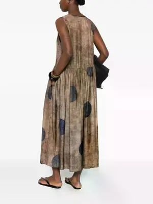 UMA WANG Ardal Draped Midi Dress