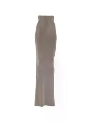 Rick Owens Dirt Coda Maxi Skirt - Grey