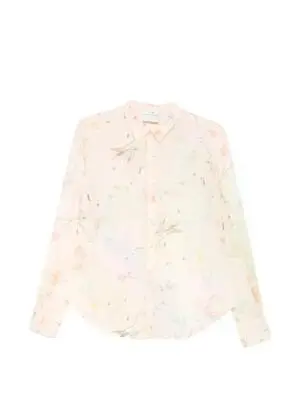 FORTE_FORTE Floral Print Shirt