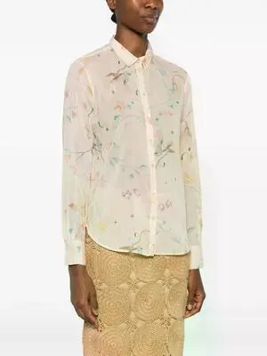 FORTE_FORTE Floral Print Shirt