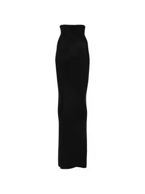 Rick Owens Dirt Coda Maxi Skirt - Black