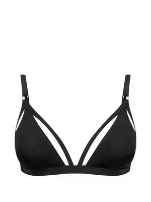 MAISON CLOSE Triangle Bra - Black
