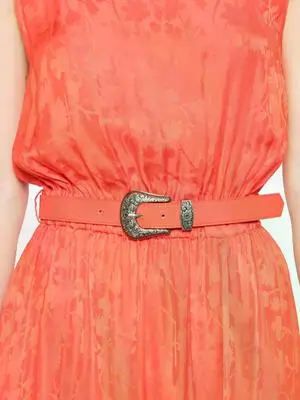 Pinko Belted Midi Dress