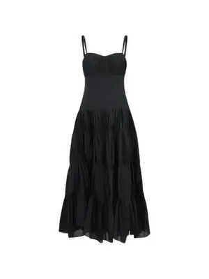 Ulla Johnson Emmalina Maxi Dress - Black
