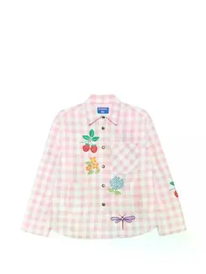 SUSANNA BLU Crisantemo Gingham Jacket