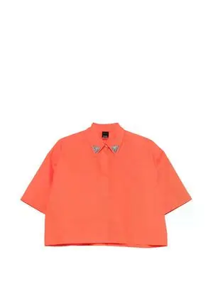 Pinko Embellished-collar Shirt