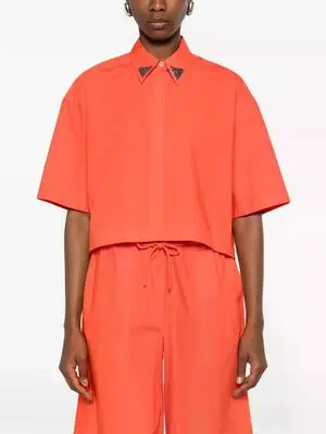 Pinko Embellished-collar Shirt
