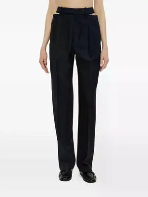 JIL SANDER Wool Blend Trousers