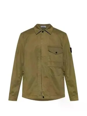 Stone Island Button Detailed Jackets For Men