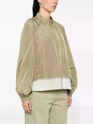 Fabiana Filippi Layered Raglan-sleeve Jacket