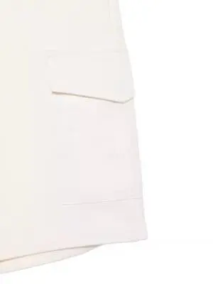 MC2 SAINT BARTH Cargo Pocket Drawstring Shorts - Neutrals