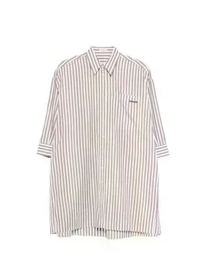 Brunello Cucinelli Striped Pocket Shirt