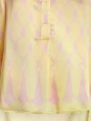 GENNY Graphic-print Shirt - Yellow