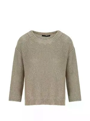 Max Mara Crew-neck Sweater - Neutrals