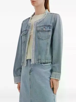 B+AB Fringed Denim Jacket