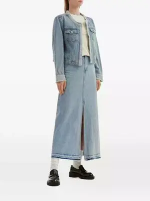 B+AB Fringed Denim Jacket