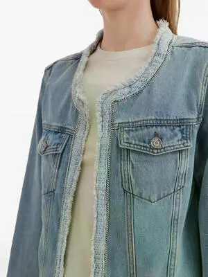 B+AB Fringed Denim Jacket