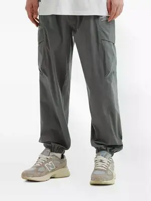 FINGERCROXX Cargo-pockets Track Pants - Grey