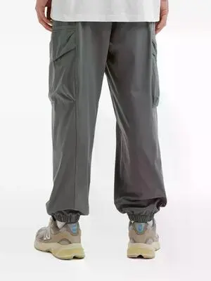 FINGERCROXX Cargo-pockets Track Pants - Grey