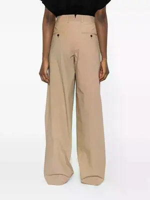 CELLAR DOOR Wendy Pleated Trousers - Neutrals