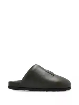 Givenchy Logo-patch Mules - Green