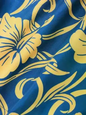 Drole De Monsieur Floral Print Shorts