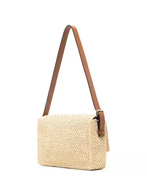 Manebí Natural Leather Shoulder Bag - Neutrals