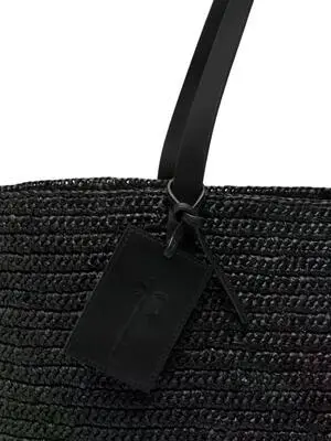 Manebí Tag Shoulder Bag - Black