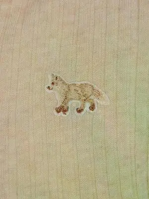 Maison Kitsuné Baby Fox Cardigan - Neutrals